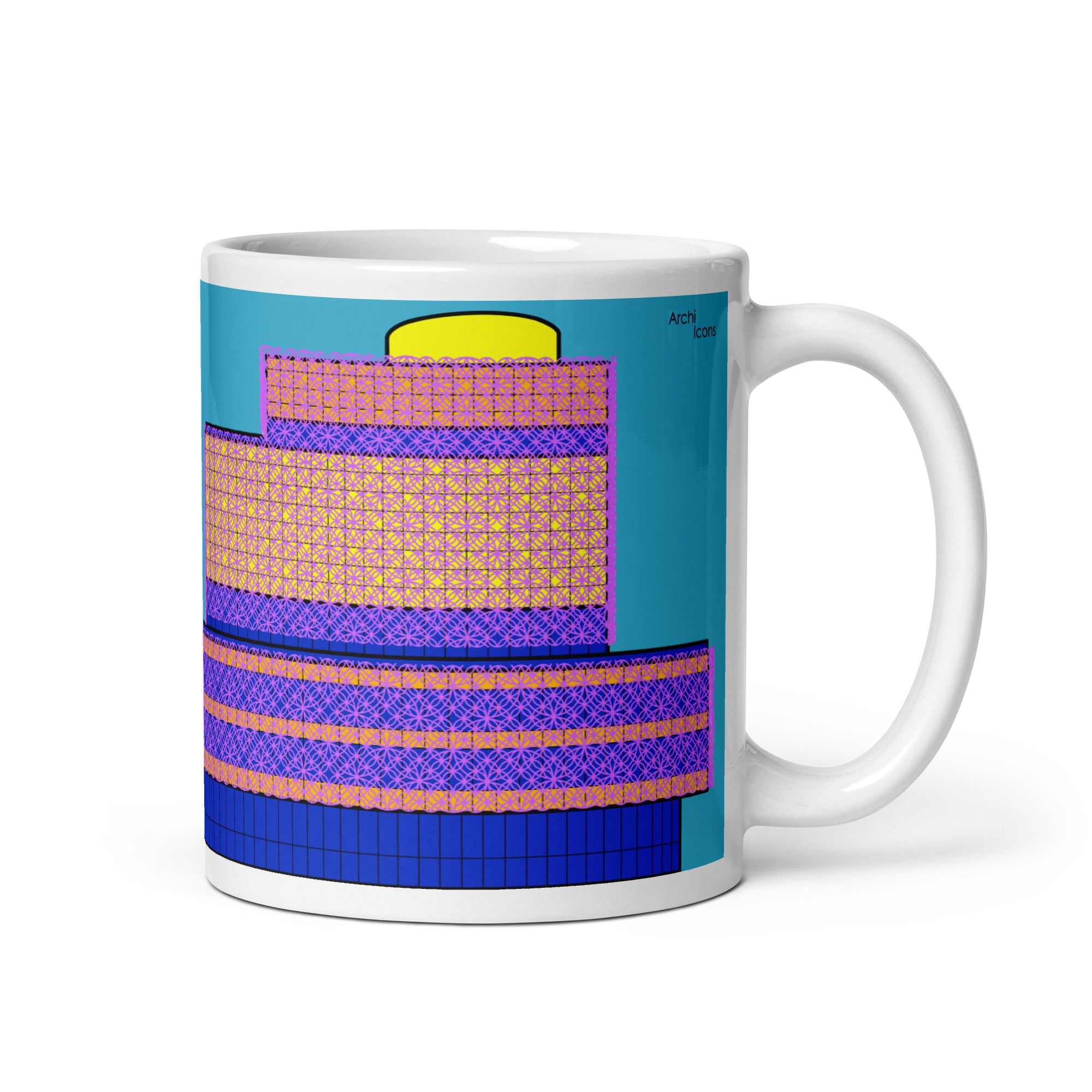 Library of Birmingham Colour Illustration Mugs