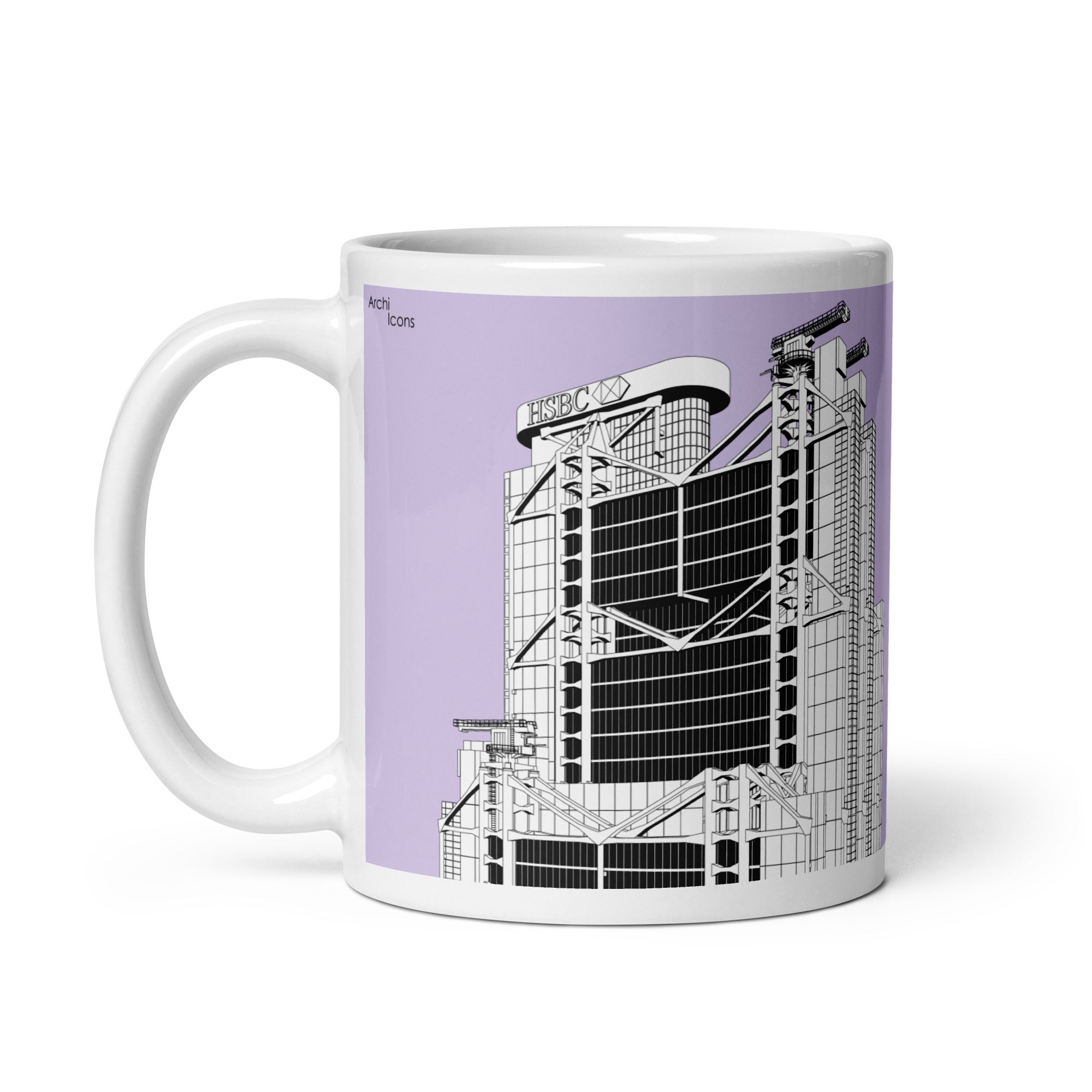 HSBC Hong Kong Lilac Mugs – Norman Foster High-tech architecture ...