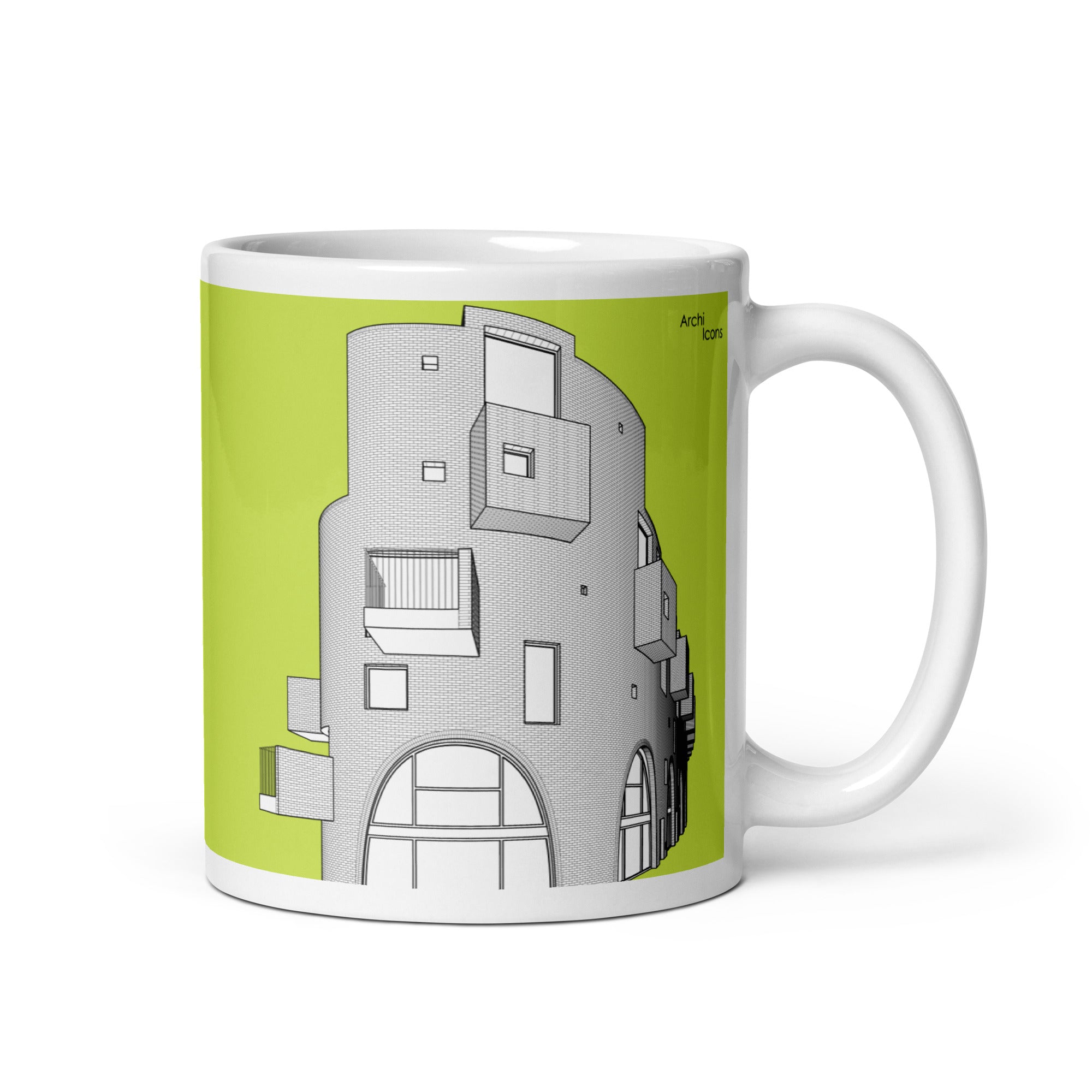 Beechwood / Edgewood Mews Green Mugs | Peter Barber Architects ...