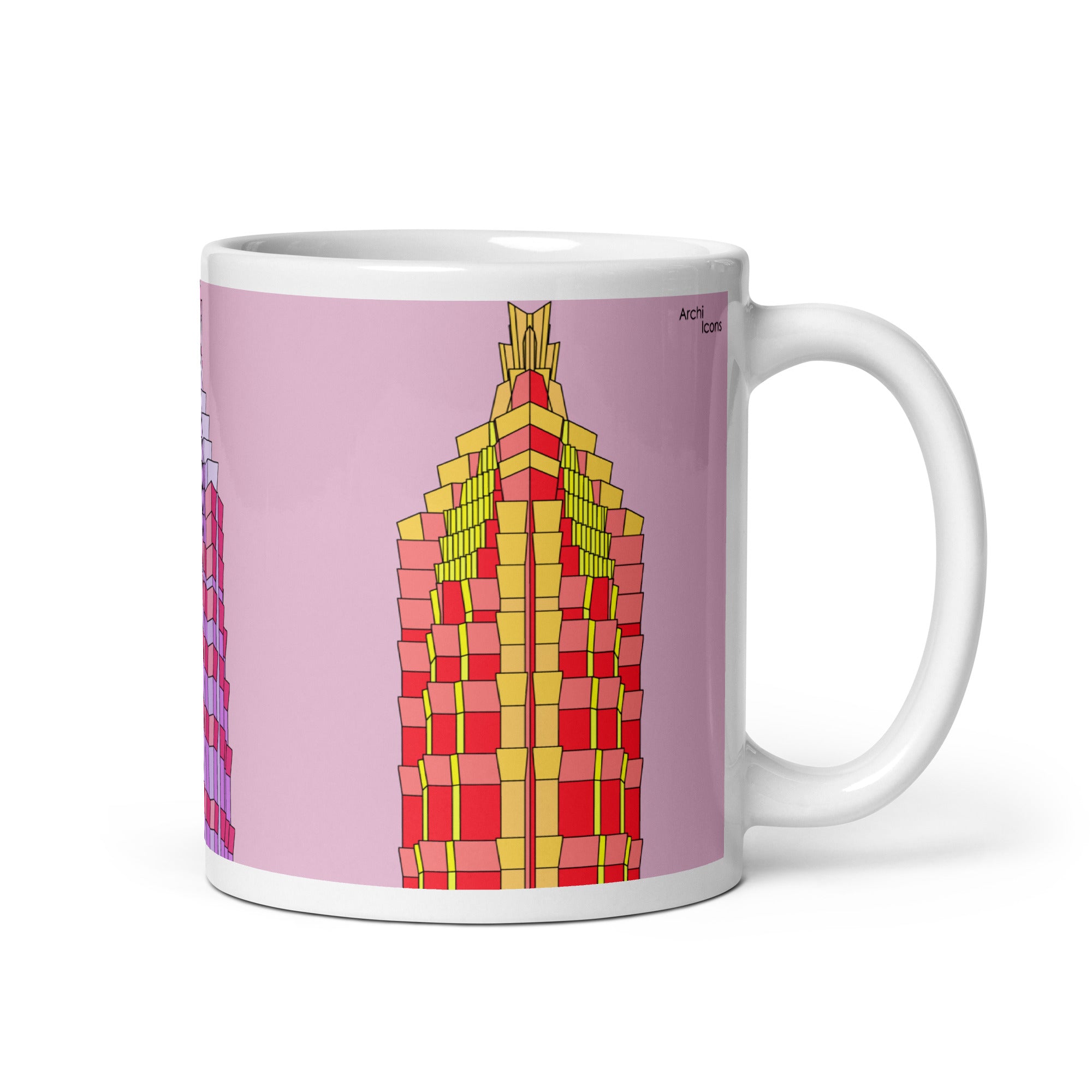 Jin Mao Tower Colour Mugs