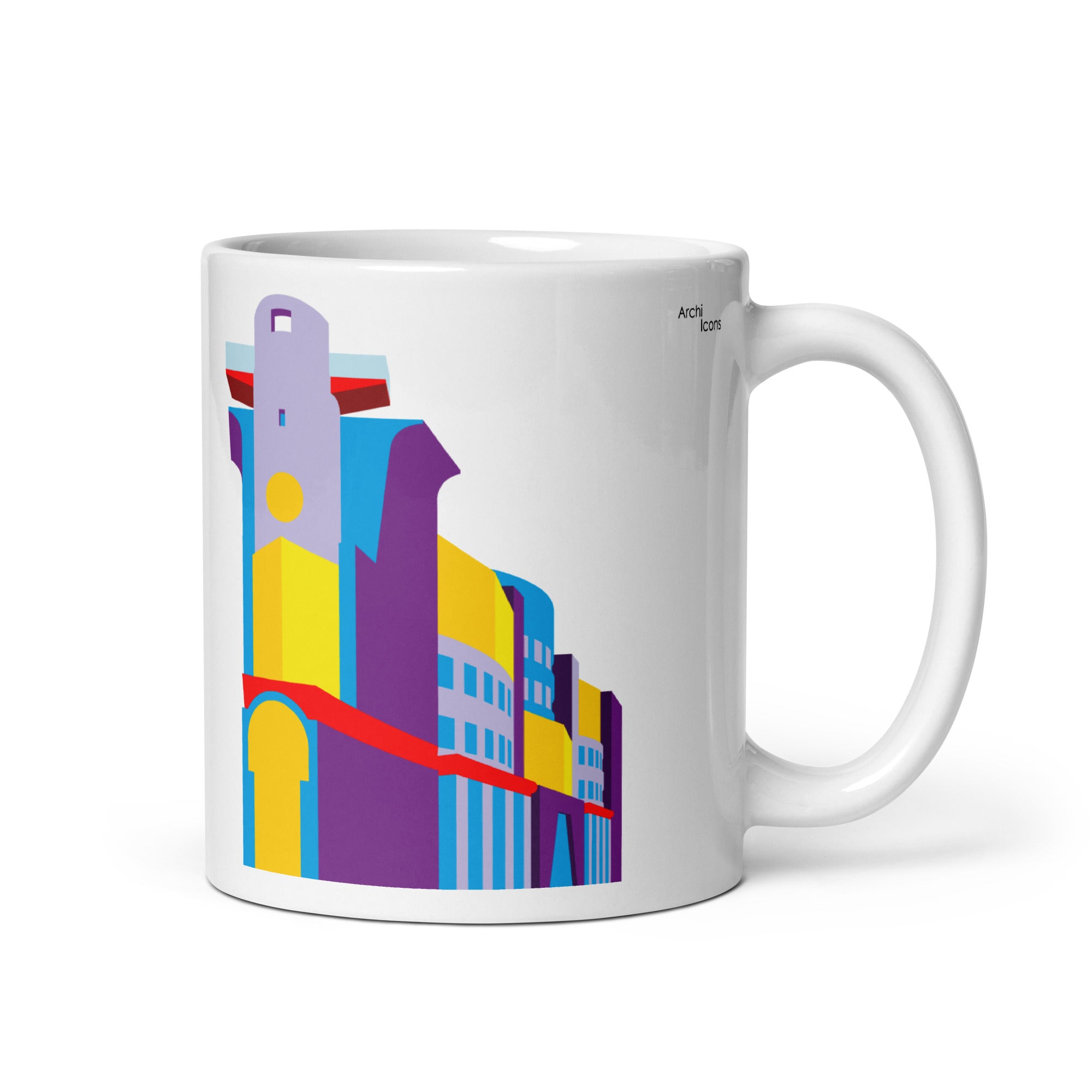 Number One Poultry Colour Illustration White Background Mugs