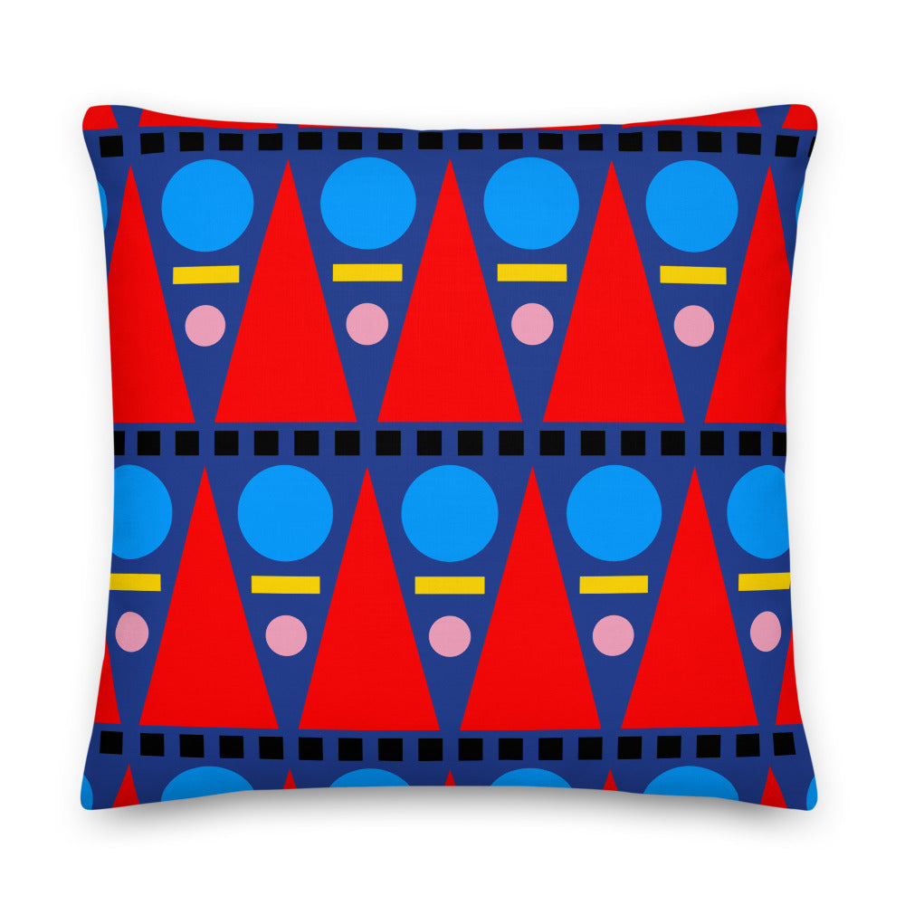 "Bakerloo Boogie Woogie" Admiral Blue Cushions | Adam Nathaniel Furman ...