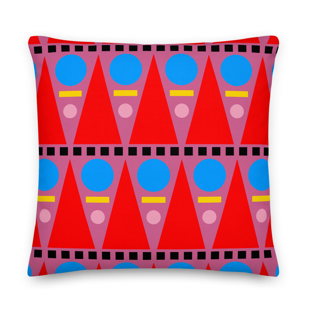 "Bakerloo Boogie Woogie" Puce Cushions | Adam Nathaniel Furman ...