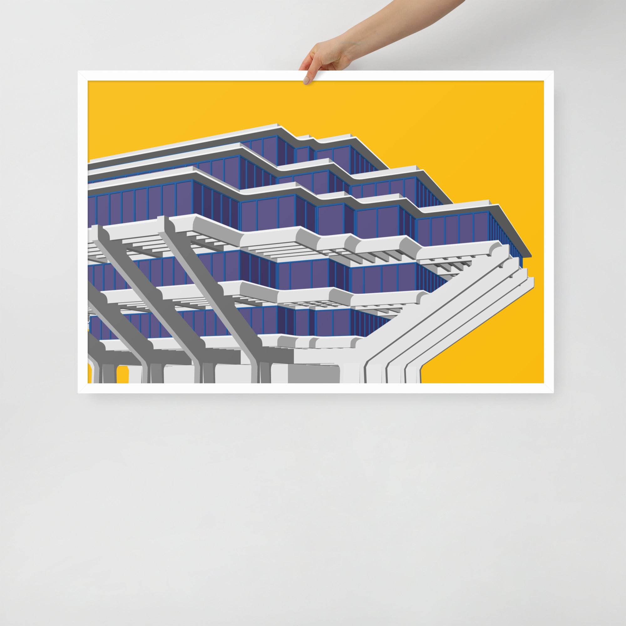 Geisel Library Framed Prints