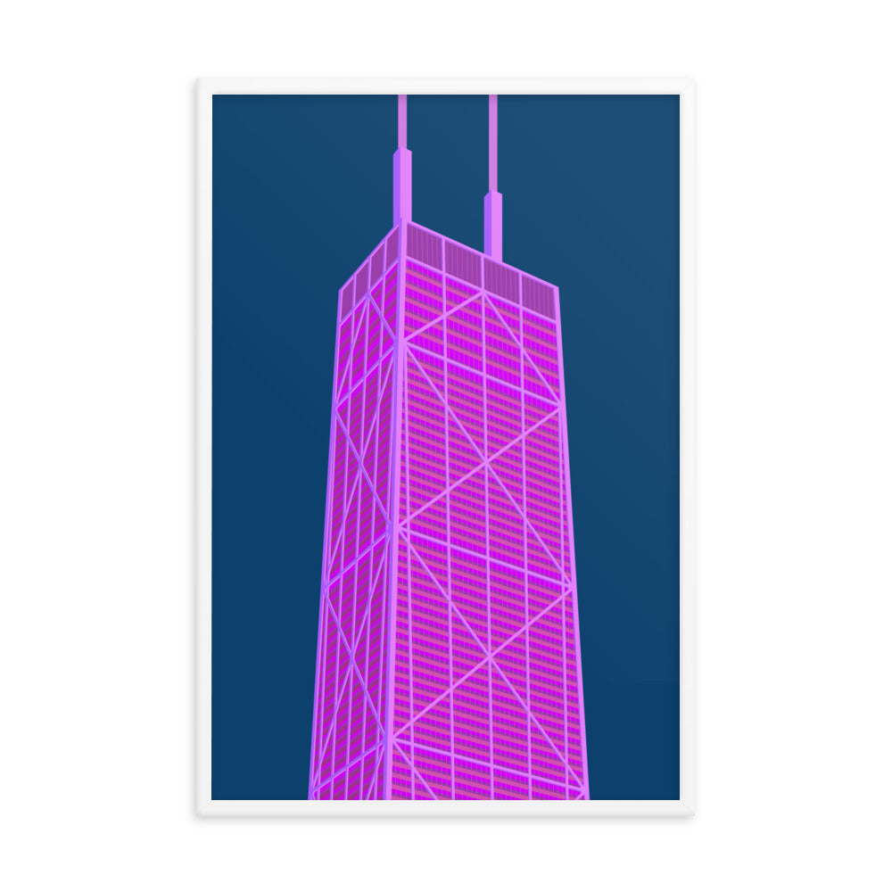 John Hancock Center Framed Prints – SOM Modernist Icon | Chicago 875 ...