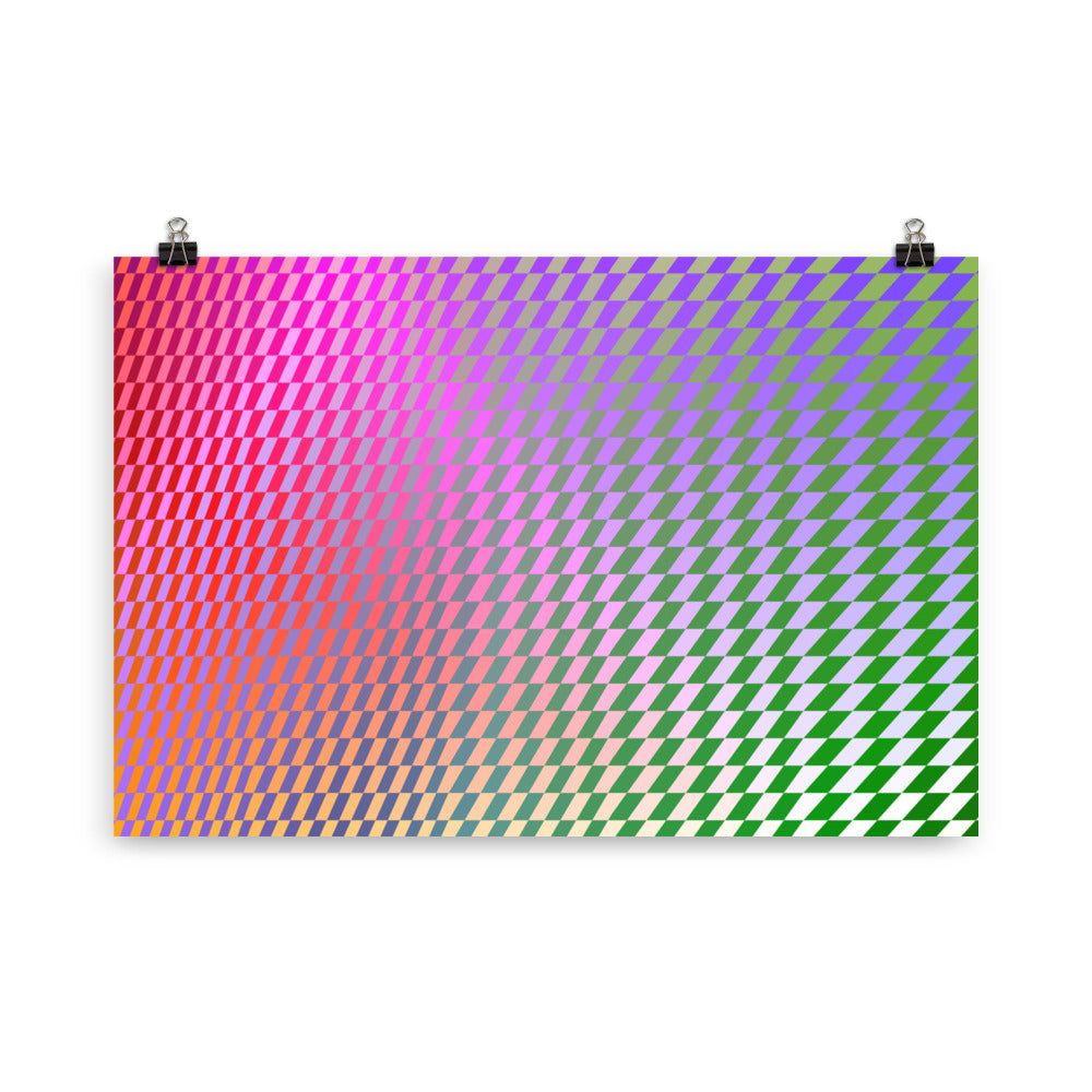 Kabukicho Lights Posters | Adam Nathaniel Furman | Geometric Wall Op ...