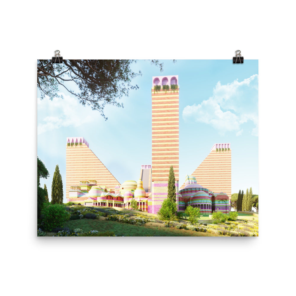 House of the Tetrarchs front view