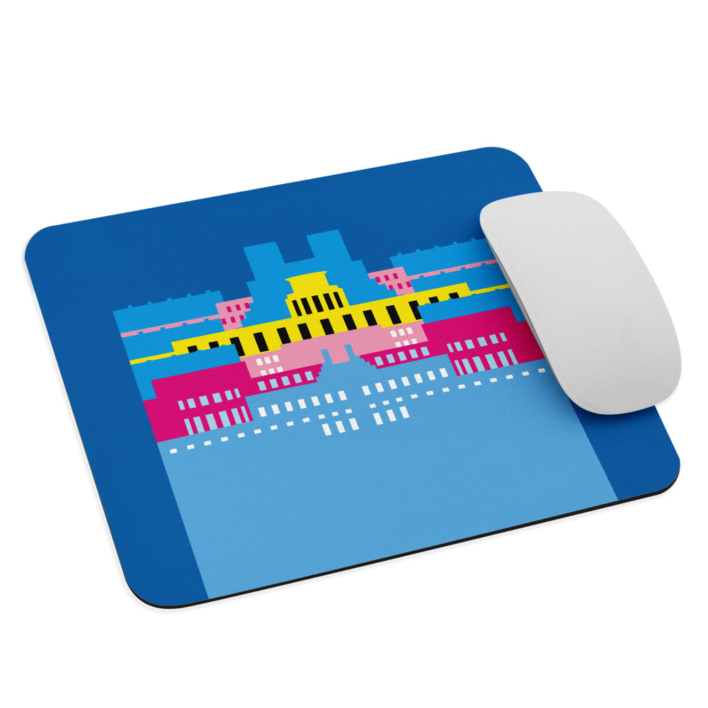 MI6 Building Mouse pad